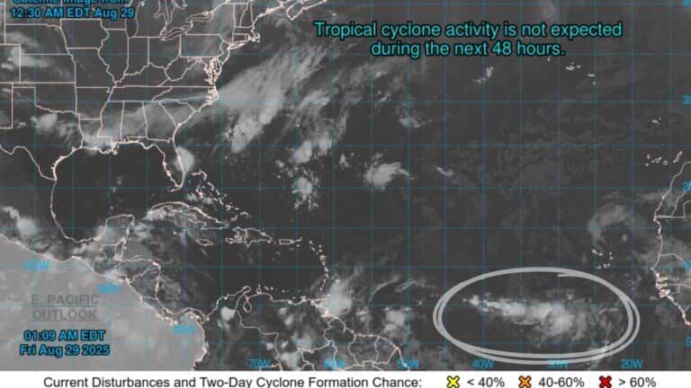 NHC monitoring new tropical wave in the eastern Atlantic