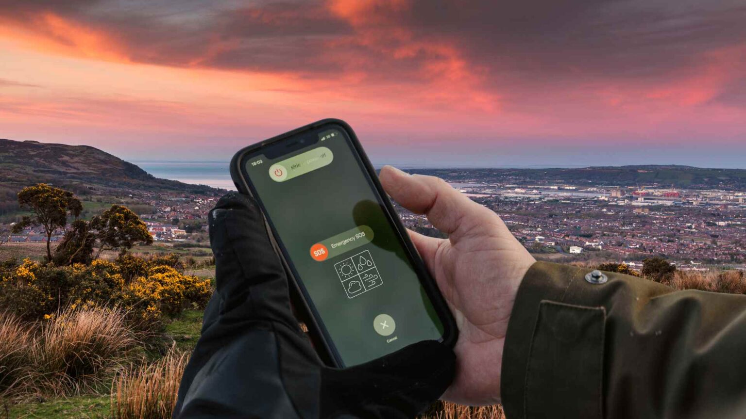 Phone Alert to Warn of Fires and Flooding