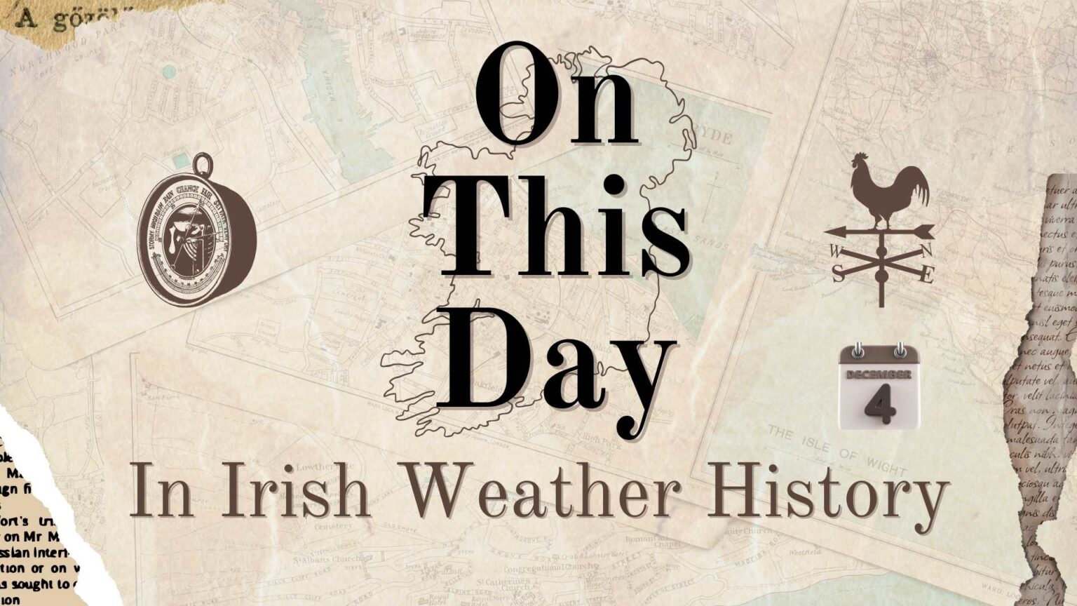 On This Day (4 December) in Irish Weather History